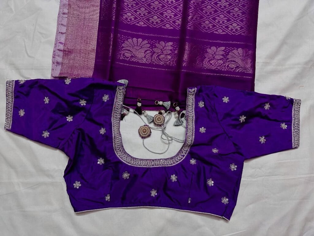 Jardoji Maggam Work - Bhanu Silks